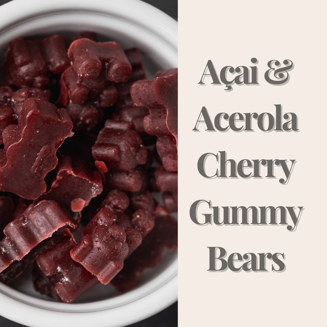 Açai & Acerola Gummy Bears – Perfect Supplements Australia