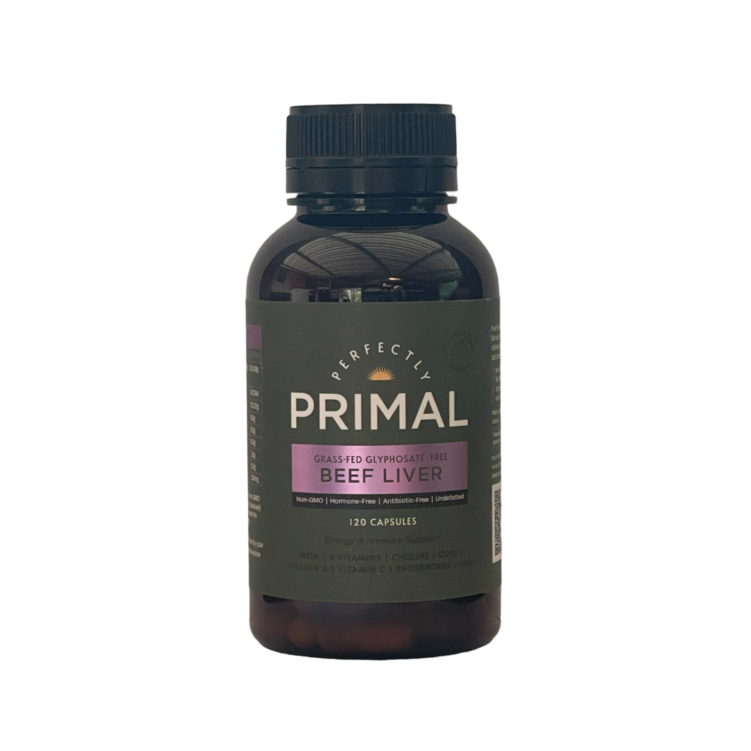 Perfectly Primal Beef Liver 120 Capsules